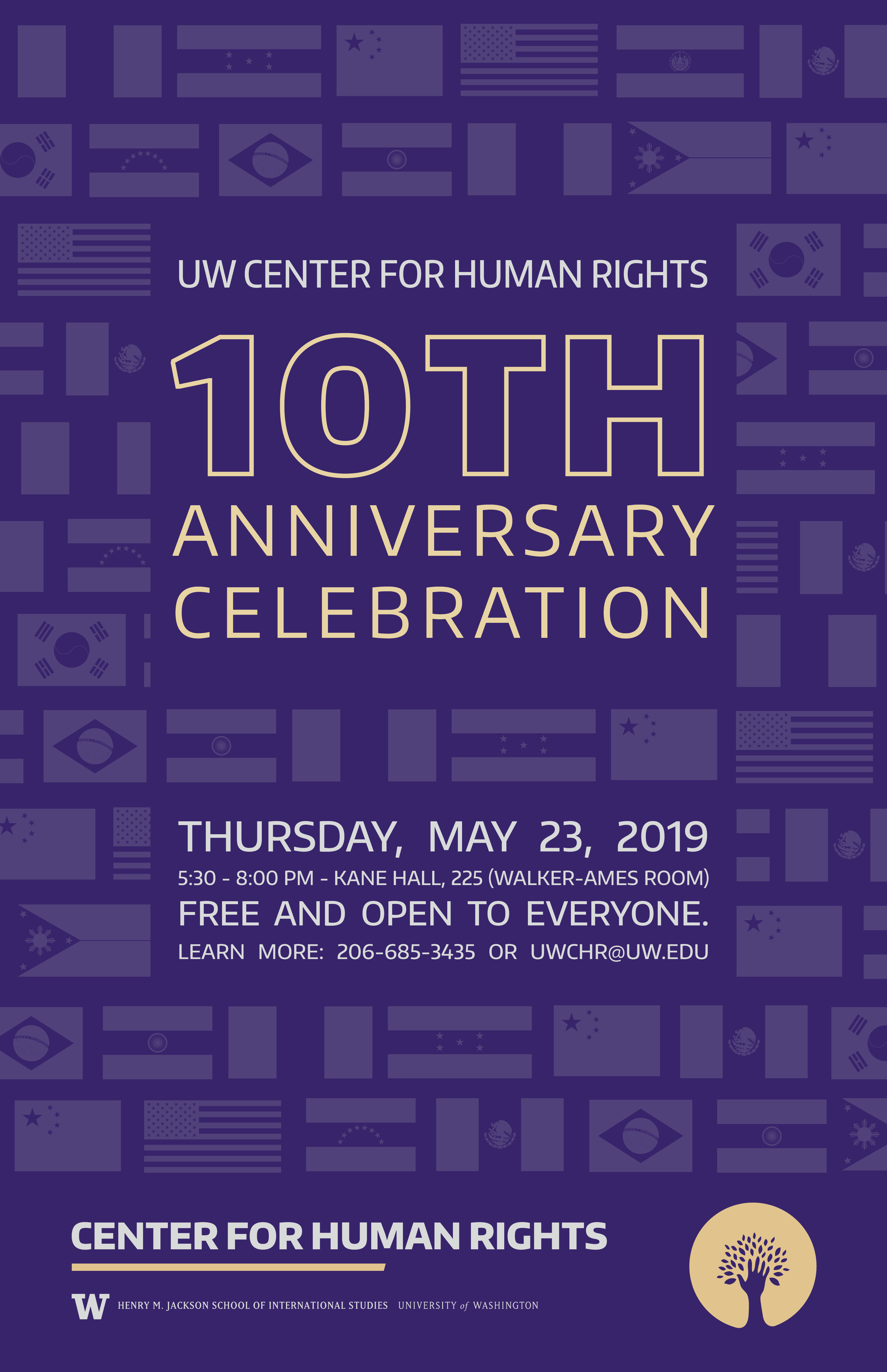UW Center for Human Rights Poster – Suzanne Gerber