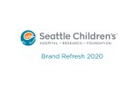 Seattle Children’s Brand Guidelines – Suzanne Gerber